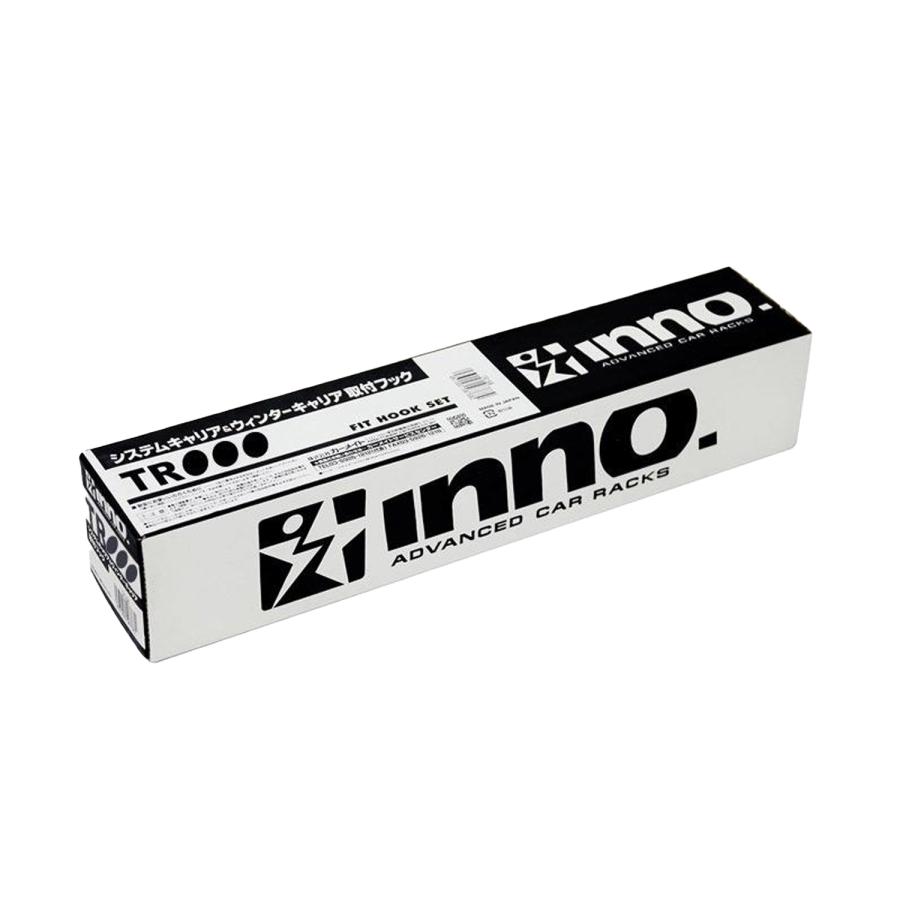 INNO TR190 inno 取付フック トヨタ カローラクロス 型式 ZSG10/ZVG1#系 年式 R3.9-(2021.09-） フラッシュレール付 carmate イノー システム ...