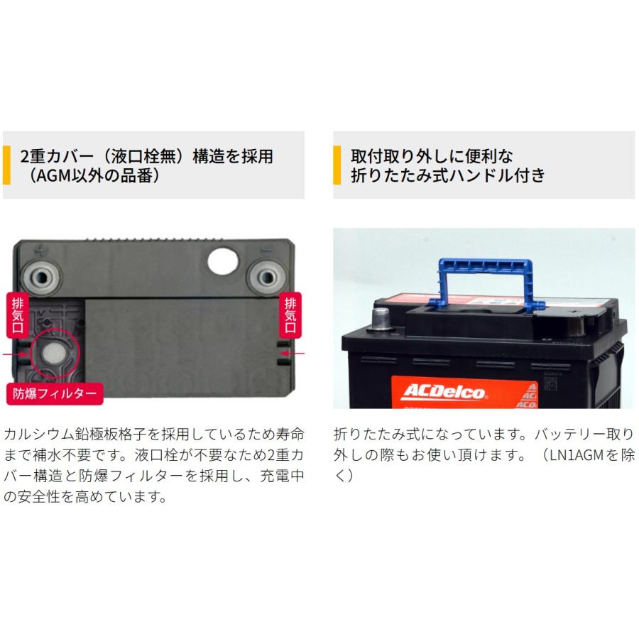 ACDelco ACデルコ LN0 バッテリー LN0規格 トヨタ ヴィッツ/ サクシード/シエンタ/プロボックス/ライズ（ハイブリッド車） : カーマイスター3 - 通販 - Yahoo ...
