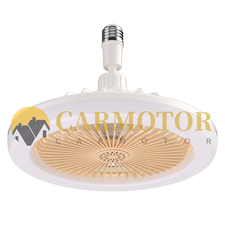 シーリングファンライト LED ファン付き照明 シーリングライト 口金E26対応 大風量 静音 引掛け対応 調色調光 風量3段階 角度調節 扇風機 : Carmotor - 通販 ...