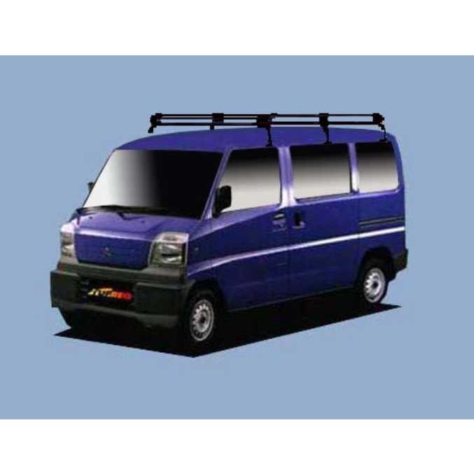 精興工業 ミニキャブ U61V U62V ルーフキャリア TUFREQ タフレック PL233D+ スタンダードモデル Pシリーズ 6本足 ロング 標準ルーフ 送料無料 条件有 : クルマノブ ...