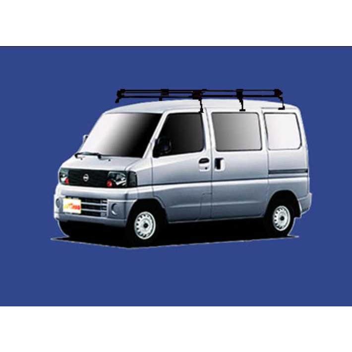 精興工業 クリッパーバン U71V U72V ルーフキャリア TUFREQ タフレック PL233D+ スタンダードモデル 6本足 ロング 標準ルーフ 送料無料 条件有 : クルマノブヒンヤ ...