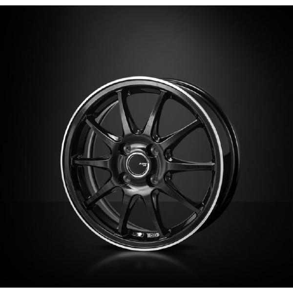 MONZA JAPAN MONZAJAPAN JP STYLE R10 13インチ 4J 4H100 +42 パールブラック/フランジカット ...