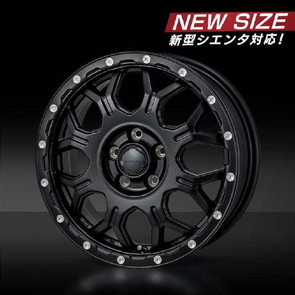 MONZA JAPAN MONZAJAPAN HI-BLOCK JERRARD 15インチ 5.5J 5H100 +38 サテンブラック ...