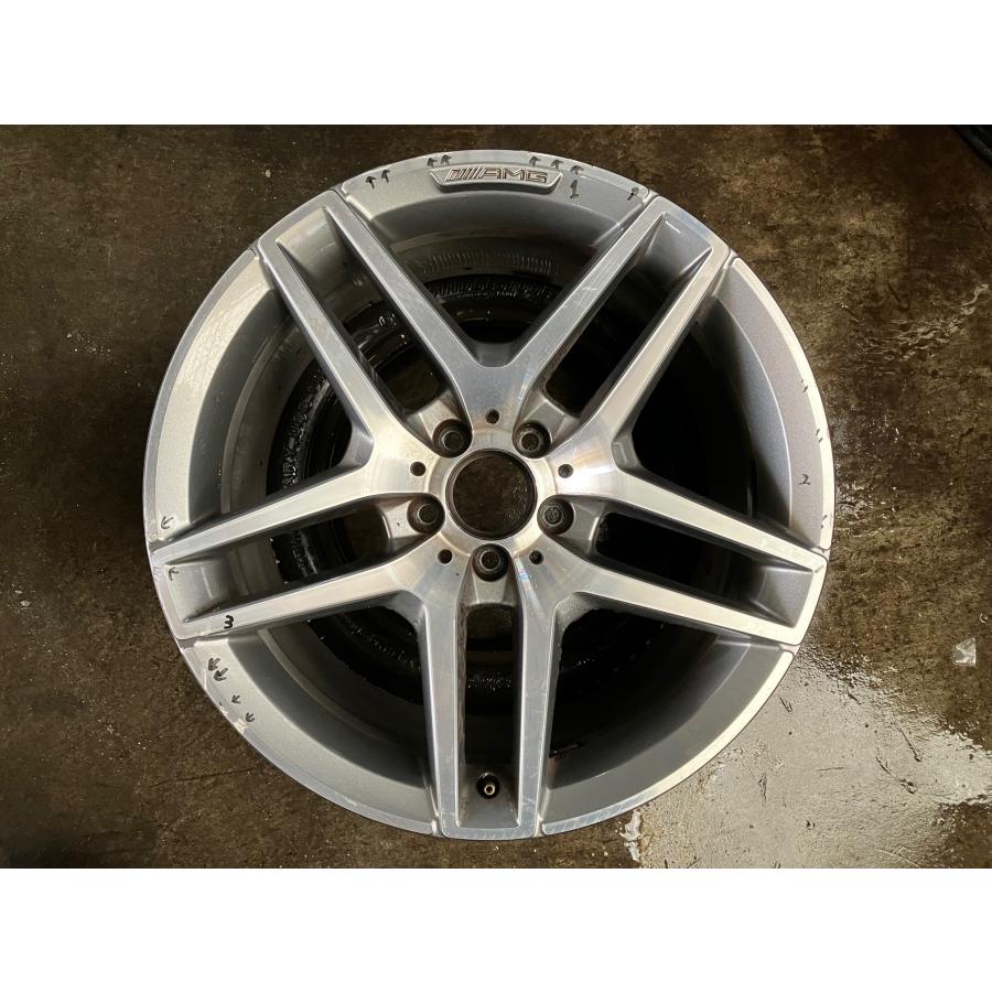 ベンツ Sクラス W222 Sクーペ C217 ホイール AMG リア : 9.5J 19インチ ET38 1本 傷あり ...