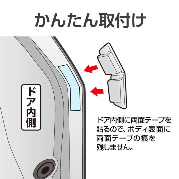 星光産業 EXEA ドアエッジのキズ防止 ドアガードミニ 光沢カーボン調 4個入 EW-142 : CarParts TSC - 通販 - Yahoo!ショッピング