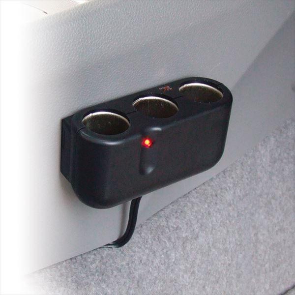 槌屋ヤック YAC 3連 セパレートソケット DC12V PZ-726 : CarParts TSC - 通販 - Yahoo!ショッピング