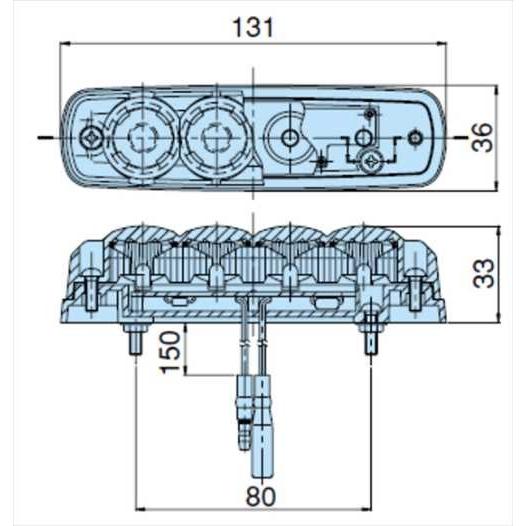 JB LED 車高灯 魚眼タイプ RS024-CR共用 クリアレンズ/レッド : CarParts TSC - 通販 - Yahoo!ショッピング