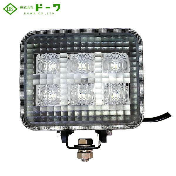 DOWA ドーワ LED 角型 ワークランプ 12V/24V 共用 6灯 ON/OFF スイッチ付 DS-5019 : CarParts ...