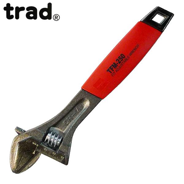 三共コーポレーション trad フィットモンキーレンチ250mm TFM-250 : CarParts TSC - 通販 - Yahoo!ショッピング