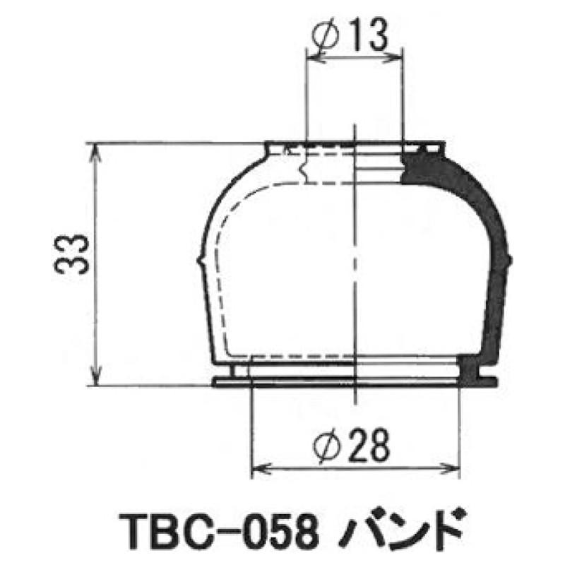 ミヤコ自動車 ダストカバーブーツ TBC-058 : CarParts TSC - 通販 - Yahoo!ショッピング