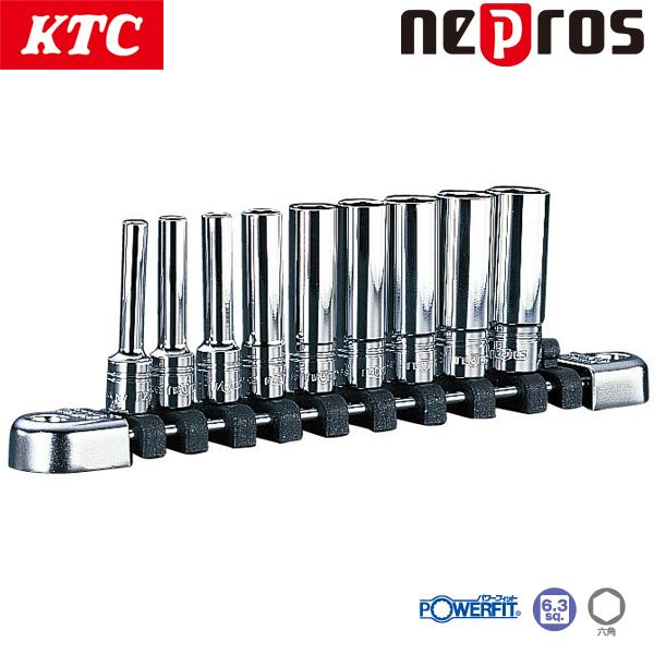 KTC ネプロス 6.3sq.ディープソケットセット 六角 9コ組 NTB2L09A : CarParts TSC - 通販 - Yahoo!ショッピング
