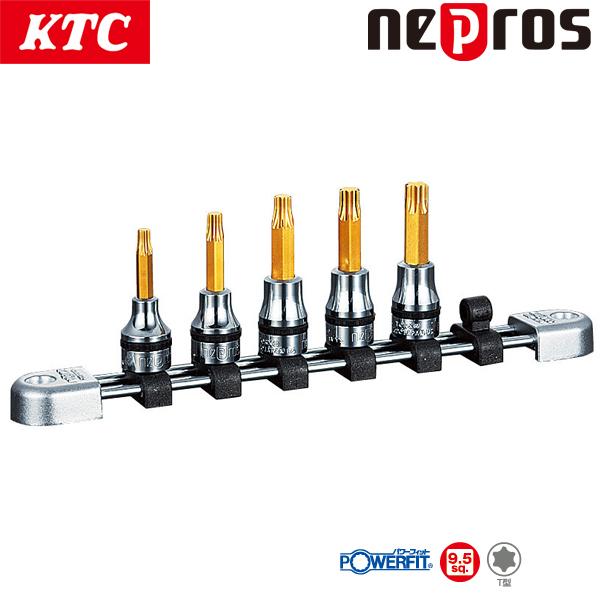 KTC ネプロス 9.5sq.T型トルクスビットソケットセット 5コ組 NTQ6T05A : CarParts TSC - 通販 - Yahoo!ショッピング
