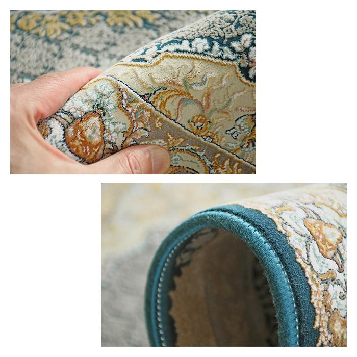 MORIYOSHI ラグ リブレット 200×250 cm イラン製 ウィルトン織 ラグマット 床暖 ホットカーペット 対応 クラシック ペルシャ デザイン 送料無料 : イシバシカーペット ...