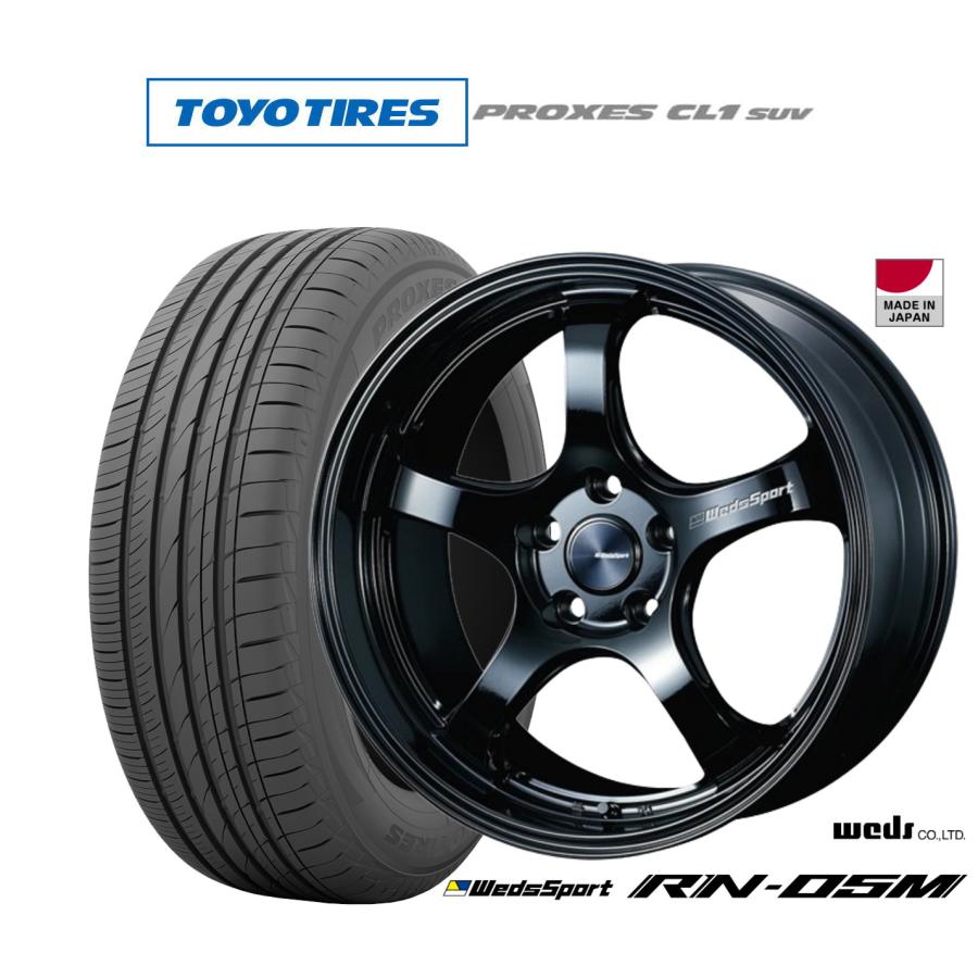 WEDS サマータイヤ ホイール4本セット ウェッズ ウェッズスポーツ RN-05M トーヨータイヤ プロクセス PROXES CL1 SUV 215/50R18 : カーポートマルゼン ...