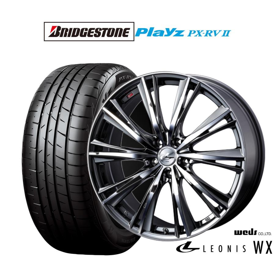 WEDS サマータイヤ ホイール4本セット ウェッズ レオニス WX ブリヂストン PLAYZ プレイズ PX-RVII 215/45R17 : カーポートマルゼン - 通販 - Yahoo ...