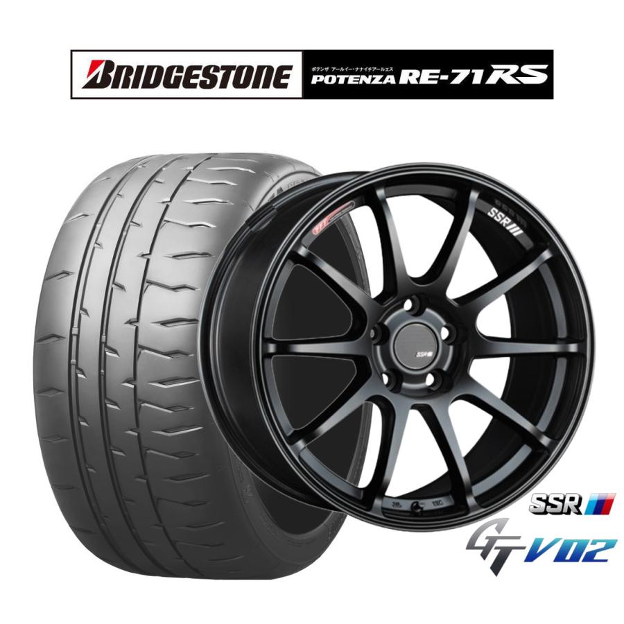 SSR サマータイヤ ホイール4本セット タナベ GT V02 ブリヂストン POTENZA ポテンザ RE-71RS 225/40R18 : カーポートマルゼン - 通販 - Yahoo ...