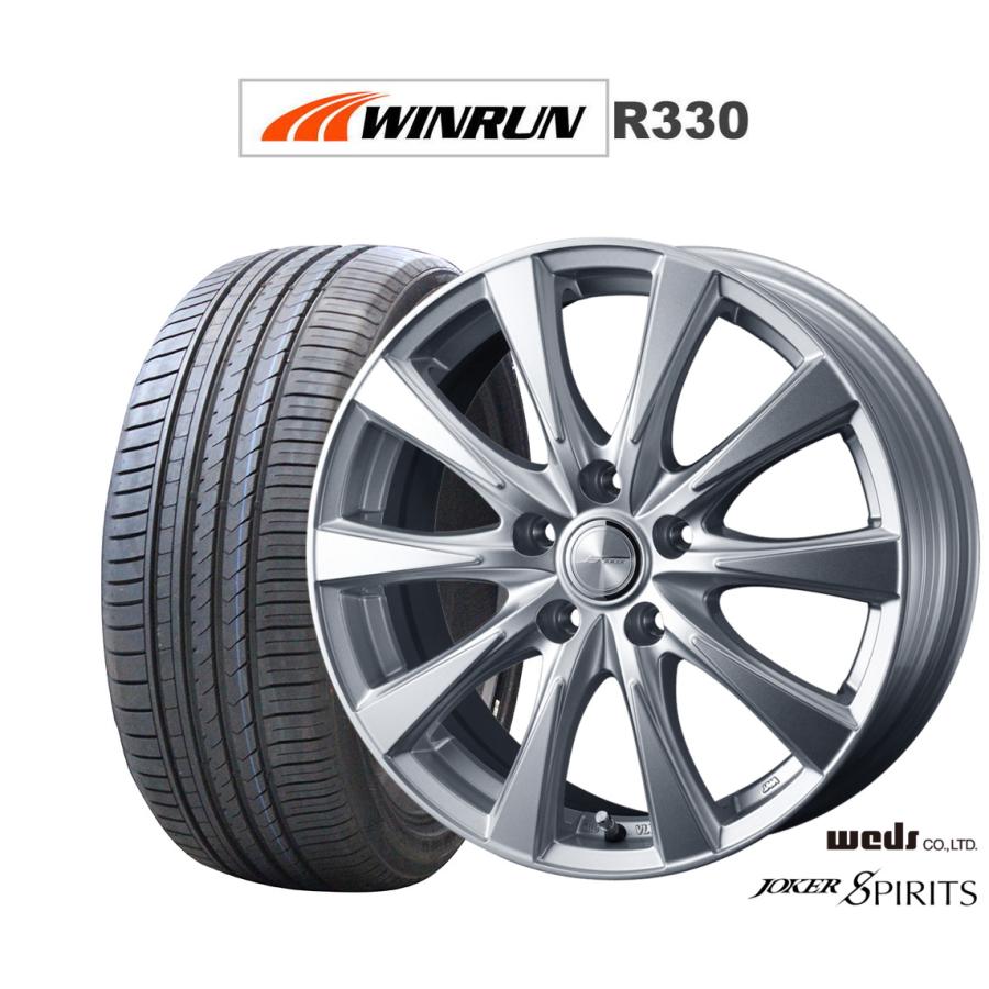 WEDS サマータイヤ ホイール4本セット ウェッズ ジョーカー スピリッツ WINRUN ウインラン R330 195/55R16 : カーポートマルゼン - 通販 - Yahoo!ショッピング