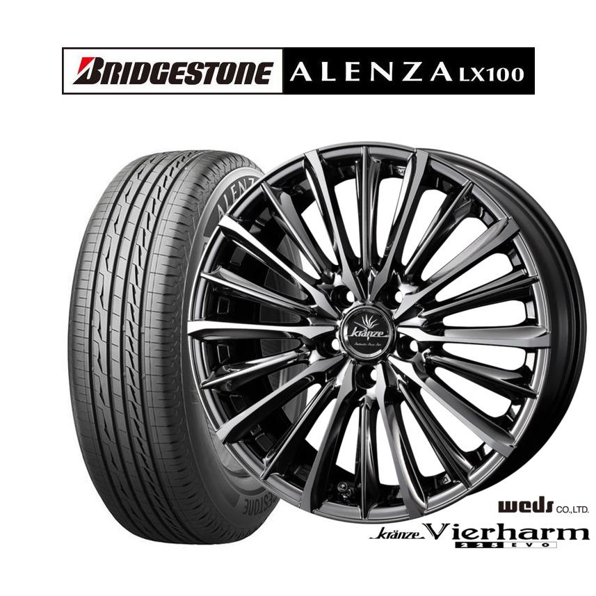 WEDS サマータイヤ ホイール4本セット ウェッズ クレンツェ ヴィルハーム 225EVO ブリヂストン ALENZA アレンザ LX100 ...