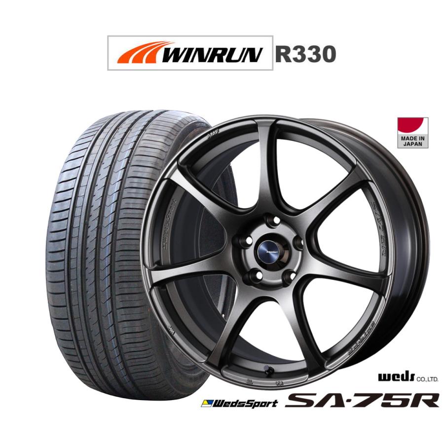 WEDS サマータイヤ ホイール4本セット ウェッズ ウェッズスポーツ SA-75R WINRUN ウインラン R330 215/45R17 : カーポートマルゼン - 通販 - Yahoo ...
