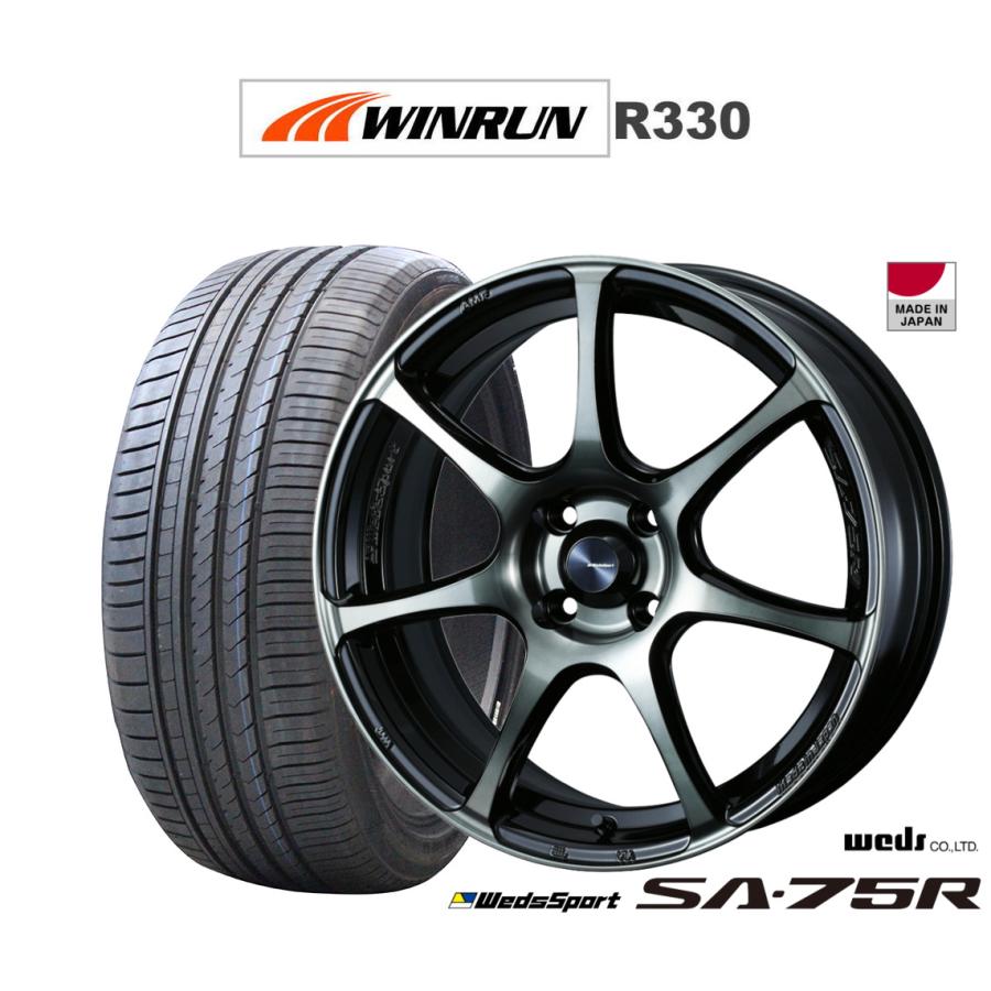 WEDS サマータイヤ ホイール4本セット ウェッズ ウェッズスポーツ SA-75R WINRUN ウインラン R330 215/45R17 : カーポートマルゼン - 通販 - Yahoo ...