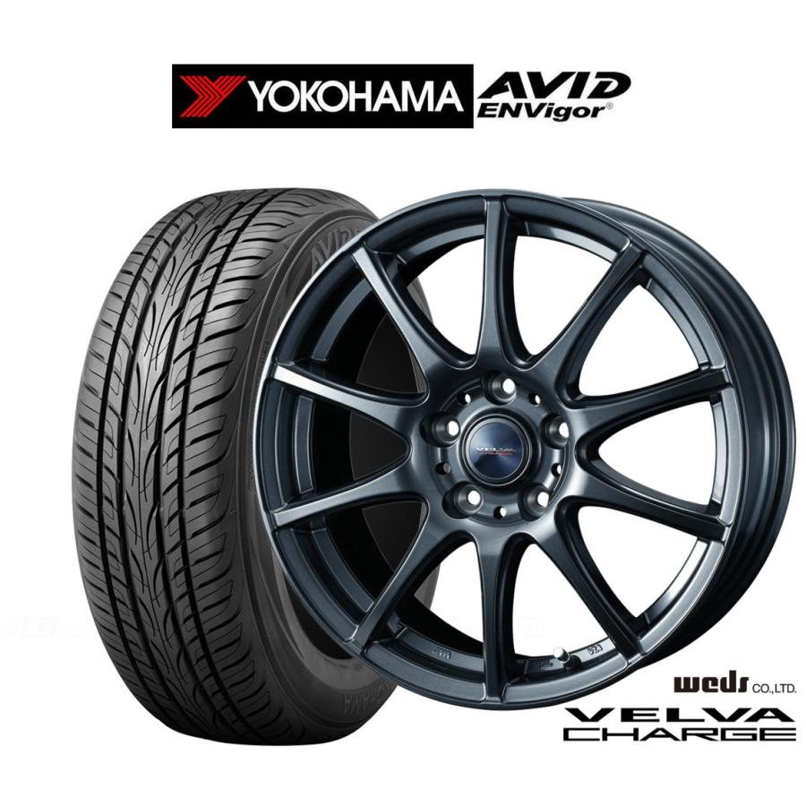 サマータイヤ ホイール4本セット ウェッズ ヴェルヴァ チャージ ヨコハマ AVID エンビガー (S321) 225/50R18 : set-11678048 : カーポートマルゼン ...