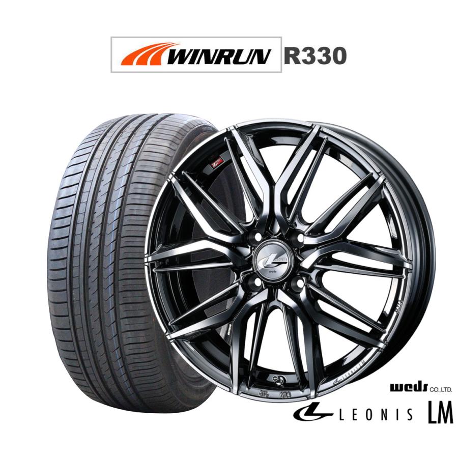 WEDS サマータイヤ ホイール4本セット ウェッズ レオニス LM WINRUN ウインラン R330 195/45R17 : カーポートマルゼン - 通販 - Yahoo!ショッピング