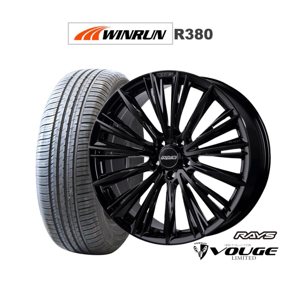 RAYS サマータイヤ ホイール4本セット レイズ ベルサス ストラテジーア CRAFT COLLECTION ヴォウジェ 2223LIMITED WINRUN ウインラン R380 225 ...