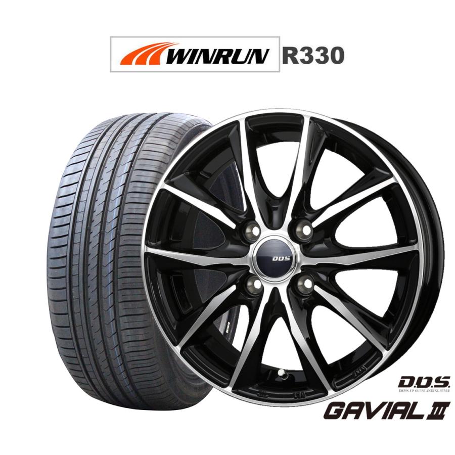 サマータイヤ ホイール4本セット BADX D,O,S(DOS) ガビアルIII WINRUN ウインラン R330 195/50R16 : カーポートマルゼン - 通販 - Yahoo!ショッピング