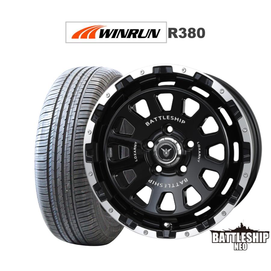 ロクサーニ サマータイヤ ホイール4本セット BADX バトルシップ NEO(ネオ) WINRUN ウインラン R380 225/60R17 : カーポートマルゼン - 通販 - Yahoo ...