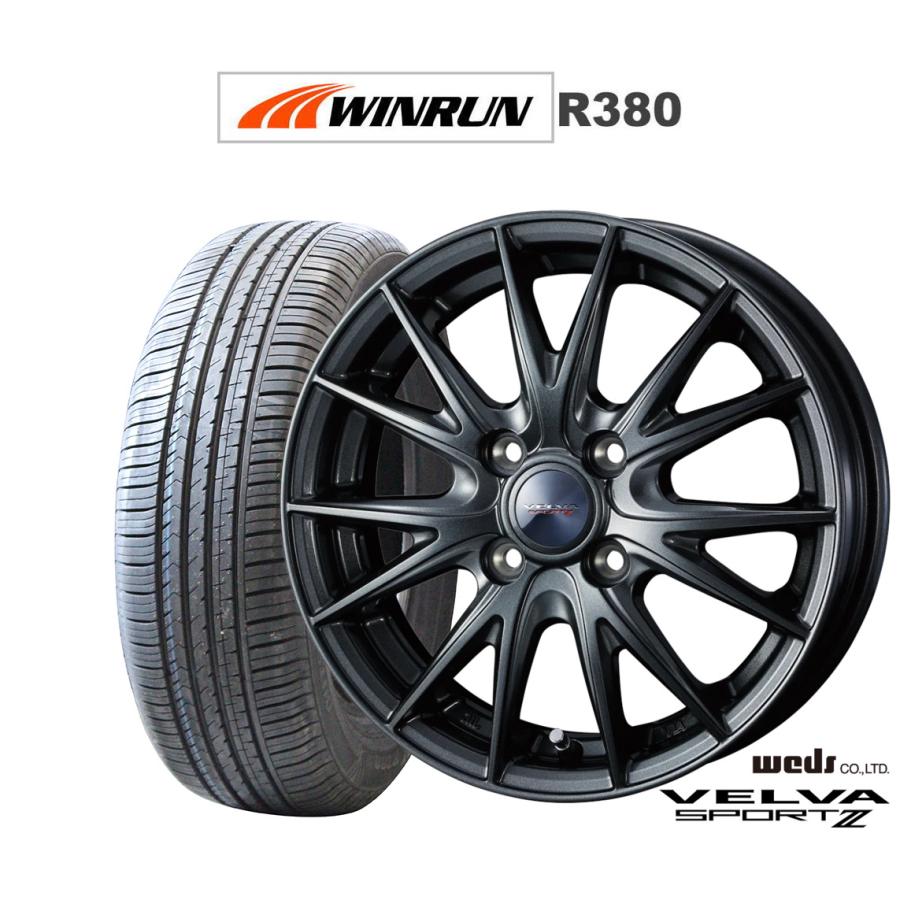 WEDS サマータイヤ ホイール4本セット ウェッズ ヴェルヴァ SPORT2 (スポルト2) WINRUN ウインラン R380 175/65R15 : カーポートマルゼン - 通販 ...