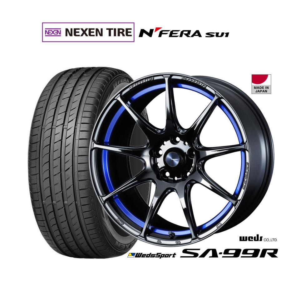 WEDS サマータイヤ ホイール4本セット ウェッズ ウェッズスポーツ SA-99R NEXEN ネクセン N FERA SU1 215/40R18 : カーポートマルゼン - 通販 ...