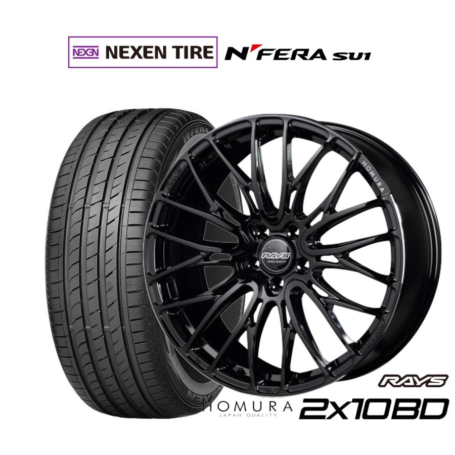サマータイヤ ホイール4本セット レイズ HOMURA ホムラ 2×10 BD NEXEN ネクセン N FERA SU1 215/40R18 : set-13573078 : カーポート ...