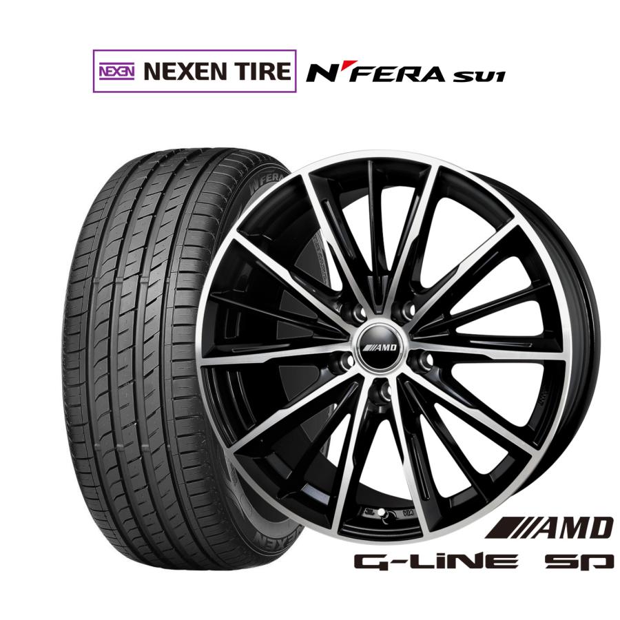 サマータイヤ ホイール4本セット BADX AMD G-Line SP NEXEN ネクセン N FERA SU1 215/40R18 : カーポートマルゼン - 通販 - Yahoo!ショッピング