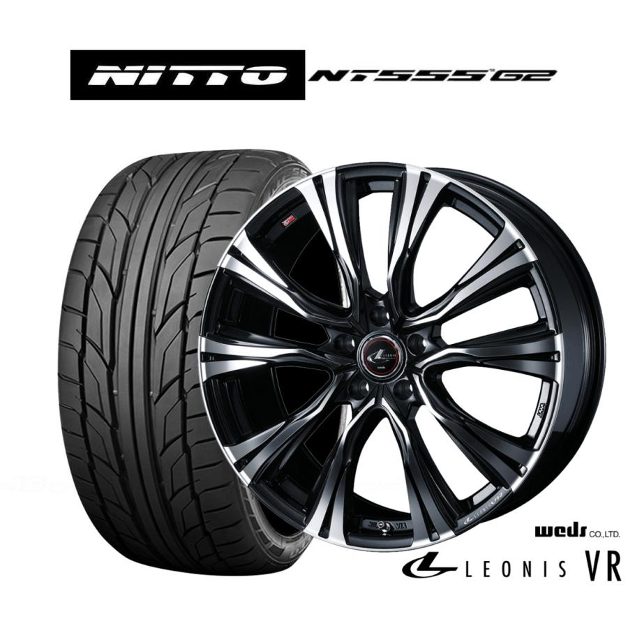 WEDS サマータイヤ ホイール4本セット ウェッズ レオニス VR NITTO NT555 G2 215/50R17 : カーポートマルゼン - 通販 - Yahoo!ショッピング
