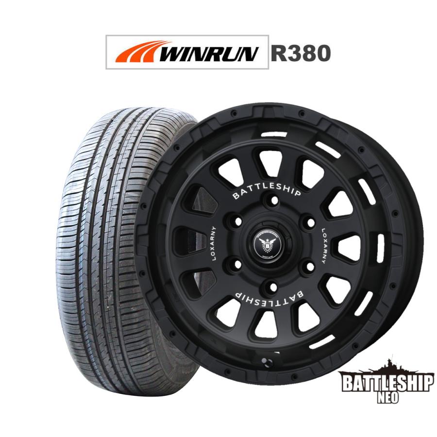 ロクサーニ サマータイヤ ホイール4本セット BADX バトルシップ NEO(ネオ) WINRUN ウインラン R380 215/65R16 : カーポートマルゼン - 通販 - Yahoo ...