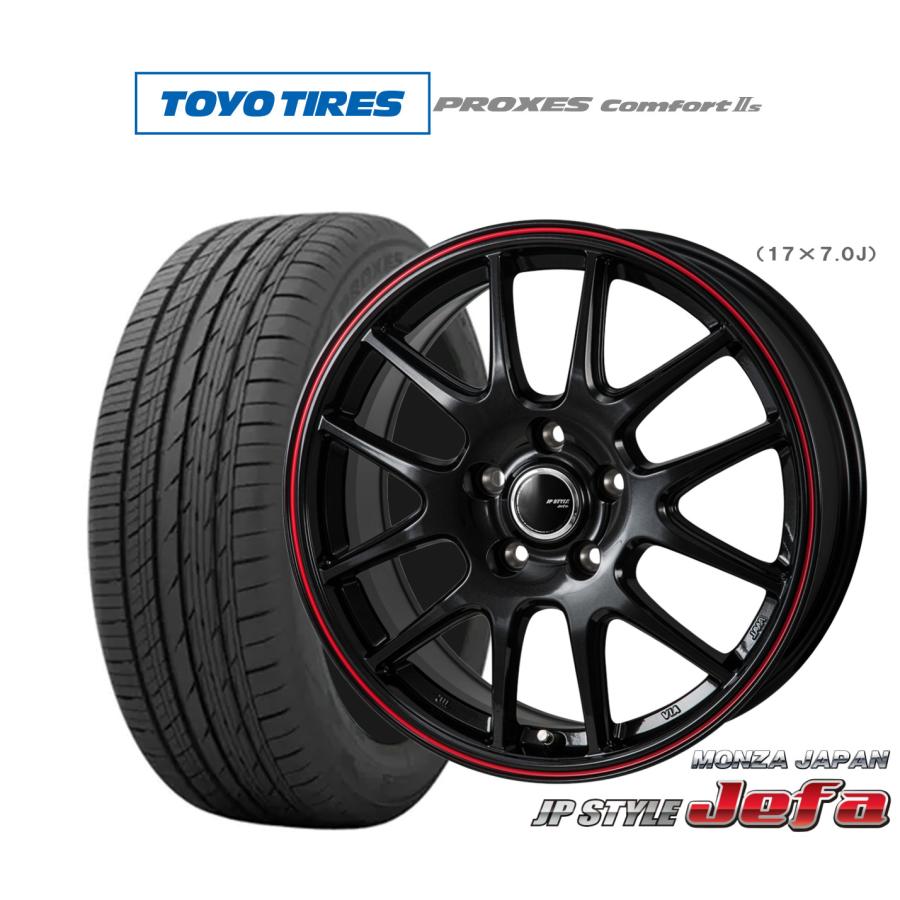 サマータイヤ ホイール4本セット モンツァ JP STYLE JEFA(ジェファ) トーヨータイヤ プロクセス PROXES Comfort 2s (コンフォート 2s) 245/50R18 ...