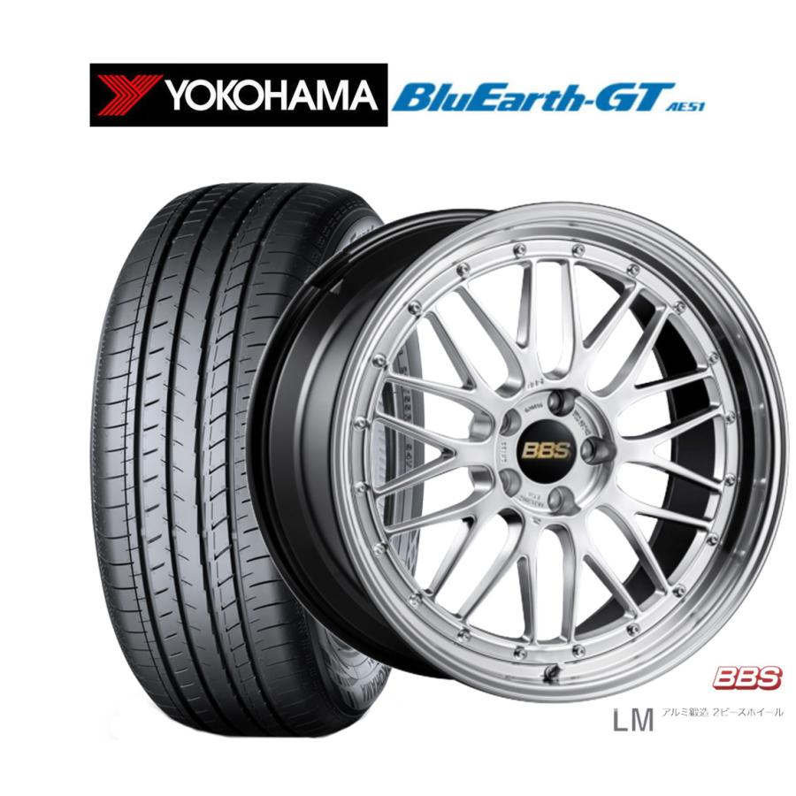 BBS サマータイヤ ホイール4本セット JAPAN LM ヨコハマ BluEarth ブルーアース GT (AE51) 245/45R19 : カーポートマルゼン - 通販 - Yahoo ...