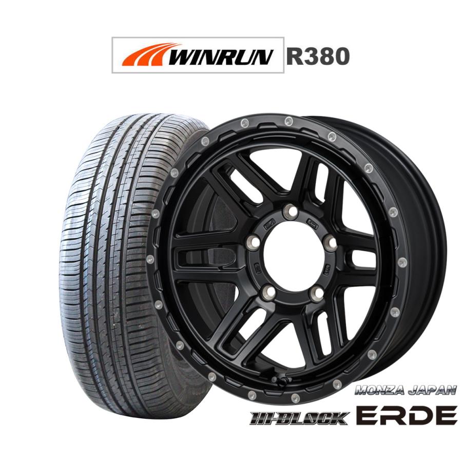 サマータイヤ ホイール4本セット モンツァ ハイブロック エルデ WINRUN ウインラン R380 215/65R16 : set-14889346 : カーポートマルゼン - 通販 ...