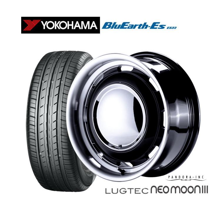 サマータイヤ ホイール4本セット パンドラ ラグテック ネオムーン3 ヨコハマ BluEarth-ES ブルーアースイーエス ES32 215 ...