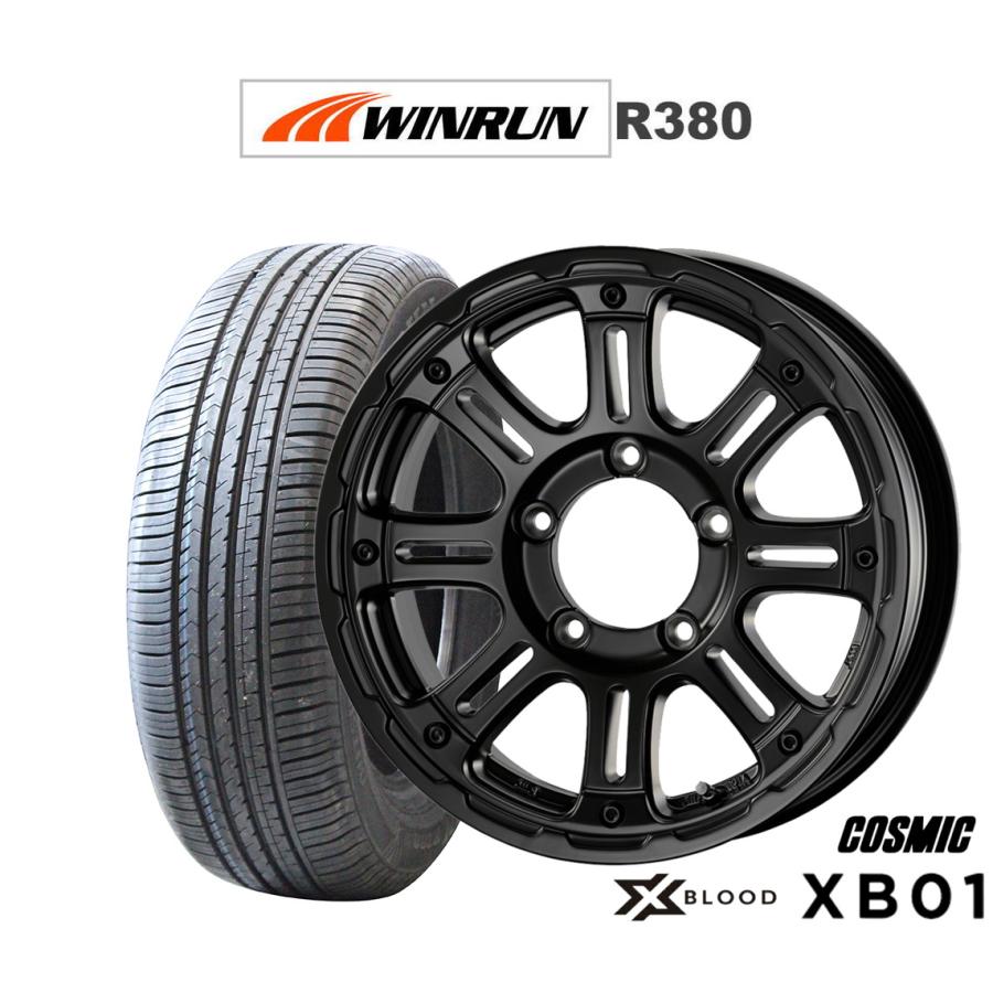サマータイヤ ホイール4本セット コスミック クロスブラッド XB01 WINRUN ウインラン R380 215/65R16 : カーポートマルゼン - 通販 - Yahoo!ショッピング
