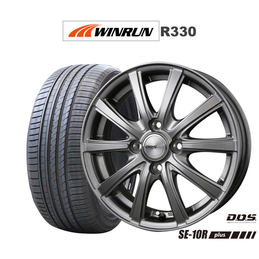 サマータイヤ ホイール4本セット BADX D,O,S(DOS) SE-10R plus WINRUN ウインラン R330 205/55R16 :set-15395889:カーポートマルゼン ...
