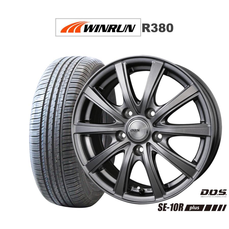サマータイヤ ホイール4本セット BADX D,O,S(DOS) SE-10R plus WINRUN ウインラン R380 205/65R16 : set-15396436 : カーポート ...