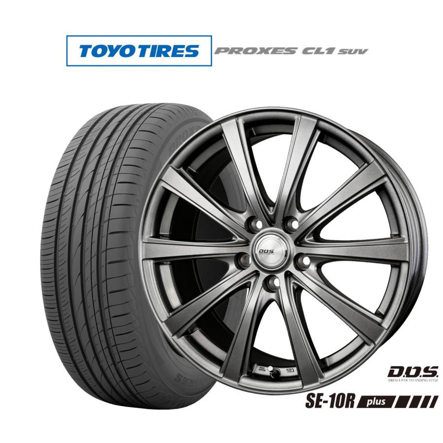 サマータイヤ ホイール4本セット BADX D,O,S(DOS) SE-10R plus トーヨータイヤ プロクセス PROXES CL1 SUV 235/65R18 : カーポートマルゼン ...
