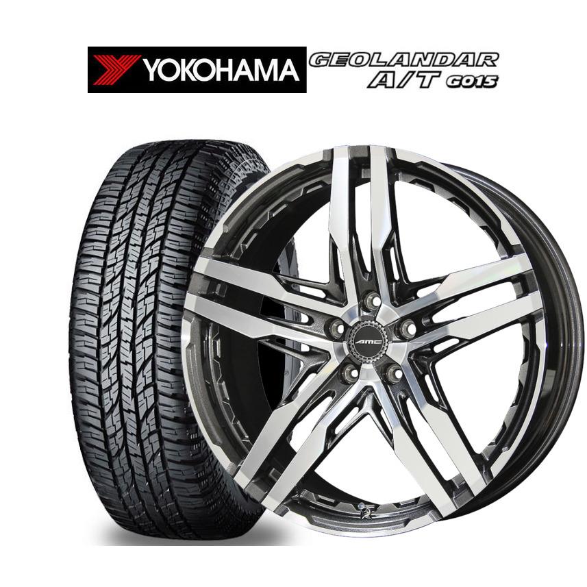 共豊 サマータイヤ ホイール4本セット KYOHO AME シャレン RG ヨコハマ GEOLANDAR ジオランダー A/T(G015) 255/55R19 : カーポートマルゼン - 通販 ...