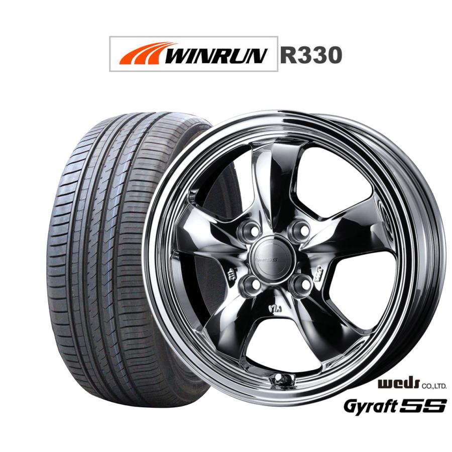 WEDS サマータイヤ ホイール4本セット ウェッズ グラフト 5S WINRUN ウインラン R330 185/55R15 : カーポートマルゼン - 通販 - Yahoo!ショッピング