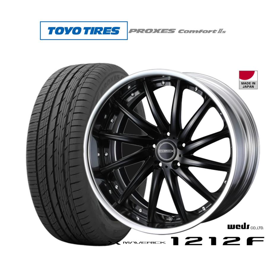 サマータイヤ ホイール4本セット ウェッズ マーベリック 1212F トーヨータイヤ プロクセス PROXES Comfort 2s (コンフォート 2s) 245/40R20 : set ...