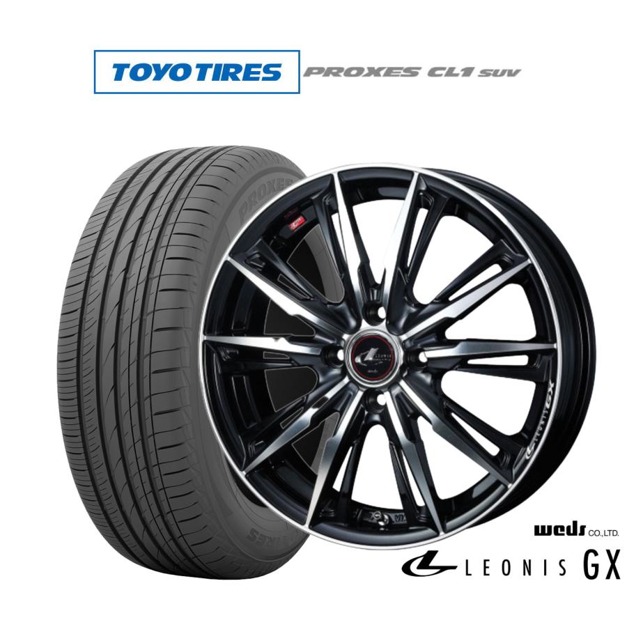 WEDS サマータイヤ ホイール4本セット ウェッズ レオニス GX トーヨータイヤ プロクセス PROXES CL1 SUV 195/65R16 : カーポートマルゼン - 通販 ...