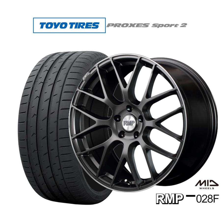 マルカサービス サマータイヤ ホイール4本セット MID RMP 028F トーヨータイヤ プロクセス PROXES スポーツ2 245/35R20 : カーポートマルゼン - 通販 ...