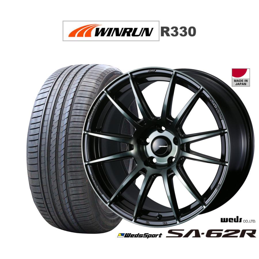 WEDS サマータイヤ ホイール4本セット ウェッズ ウェッズスポーツ SA-62R WINRUN ウインラン R330 215/45R18 : カーポートマルゼン - 通販 - Yahoo ...