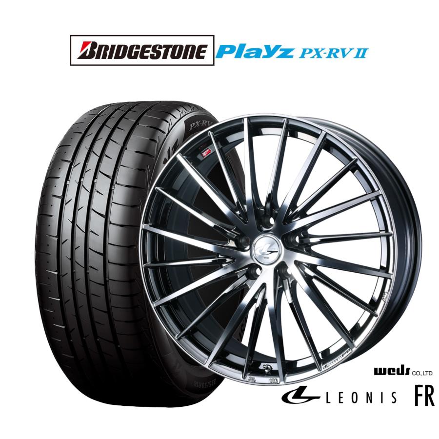 WEDS サマータイヤ ホイール4本セット ウェッズ レオニス FR ブリヂストン PLAYZ プレイズ PX-RVII 205/55R17 : カーポートマルゼン - 通販 - Yahoo ...